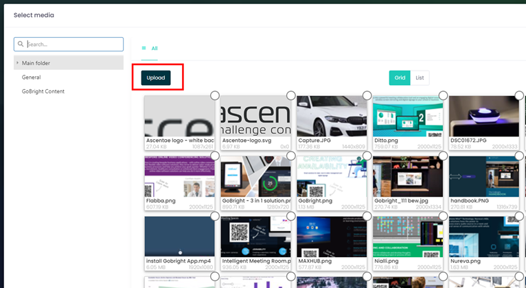 GoBright View - Playlists and Slides | The Ascentae Partner | Ascentae