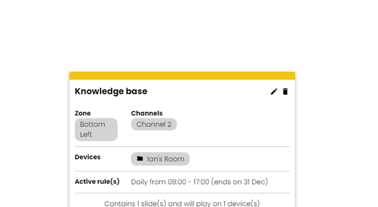 GoBright View - Scheduling media | The Ascentae Partner | Ascentae